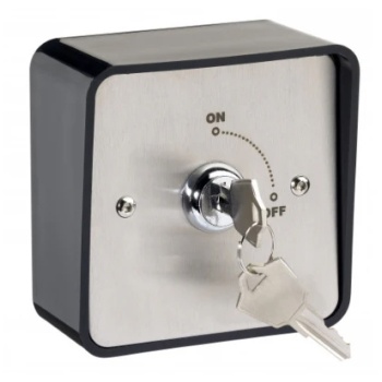 STP KS-2SB Weatherproof surface mount maintained key switch with 2 keys